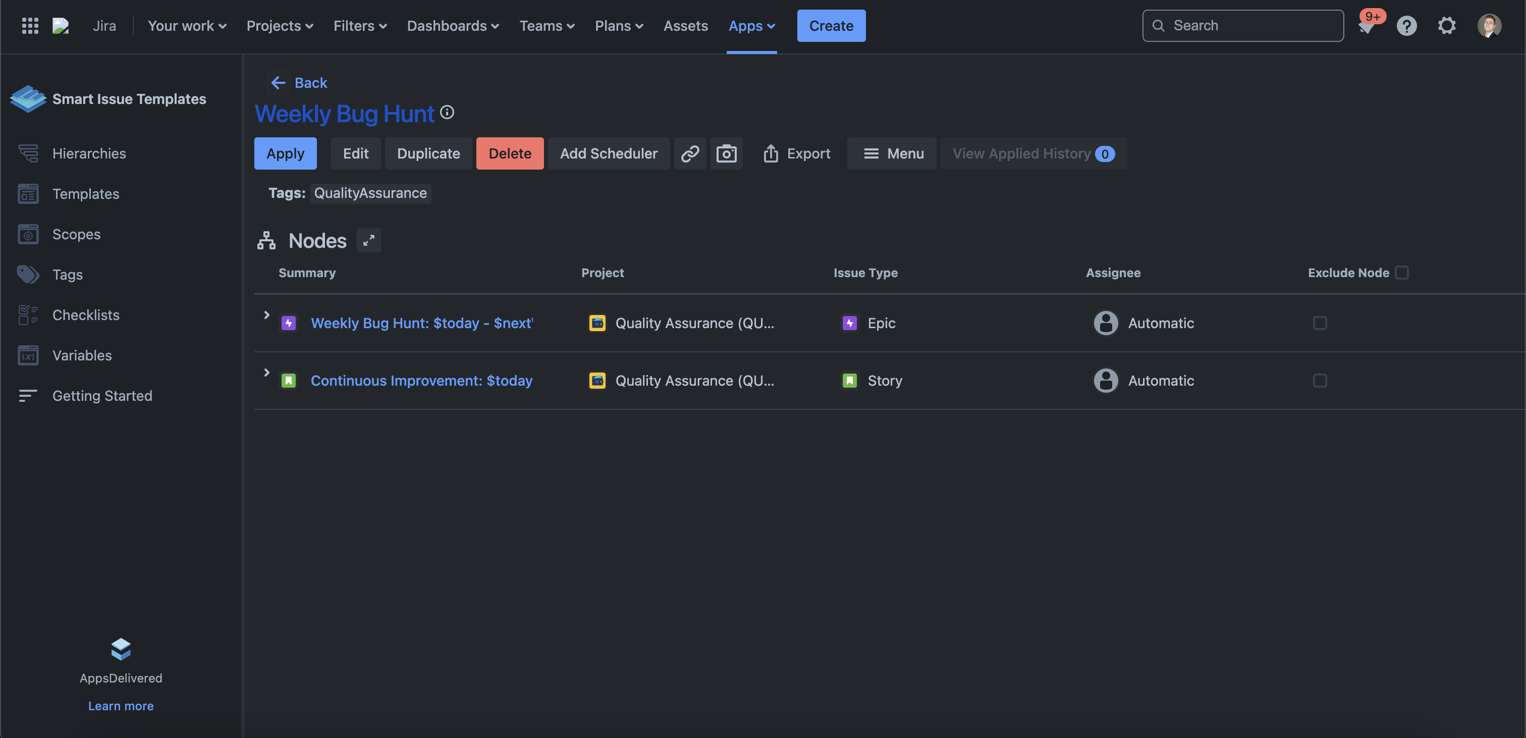 Weekly Bug Hunt Process
